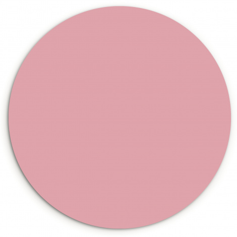 Tableau rond - Rose - Intérieur - Solide - Couleur - 40% de remise