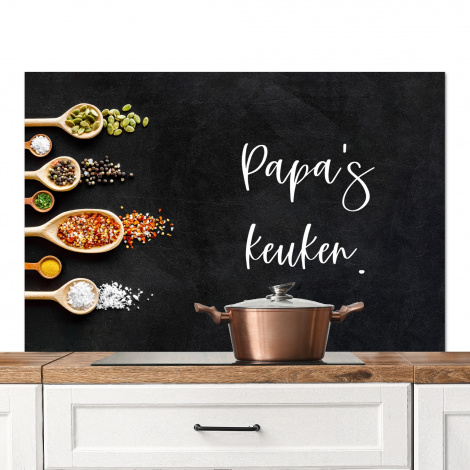 Spatscherm keuken Quotes | Fotocadeau.nl