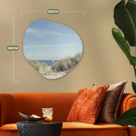 Peinture organique - Bateau - Mer - Plage- 30 % de remise