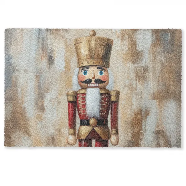 Deurmat - Kerst - Poppetje - Abstract | Topdoek.nl