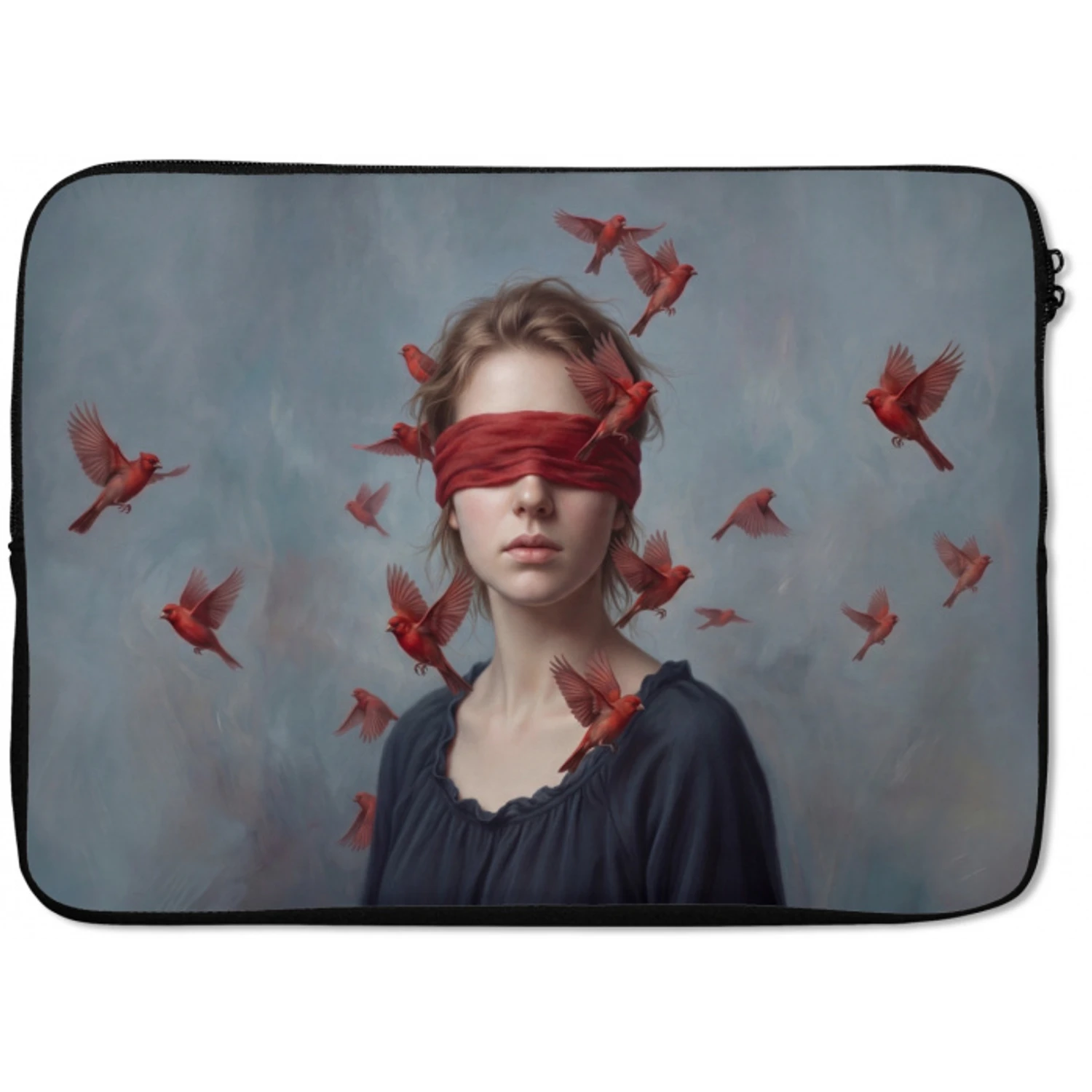Laptophoes met Portret - Krachtig - Rood | Praktisch & persoonlijk bij ...