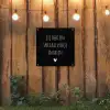 Outdoor-Poster mit Ein besonderer Platz in meinem Herzen - Zitate ...