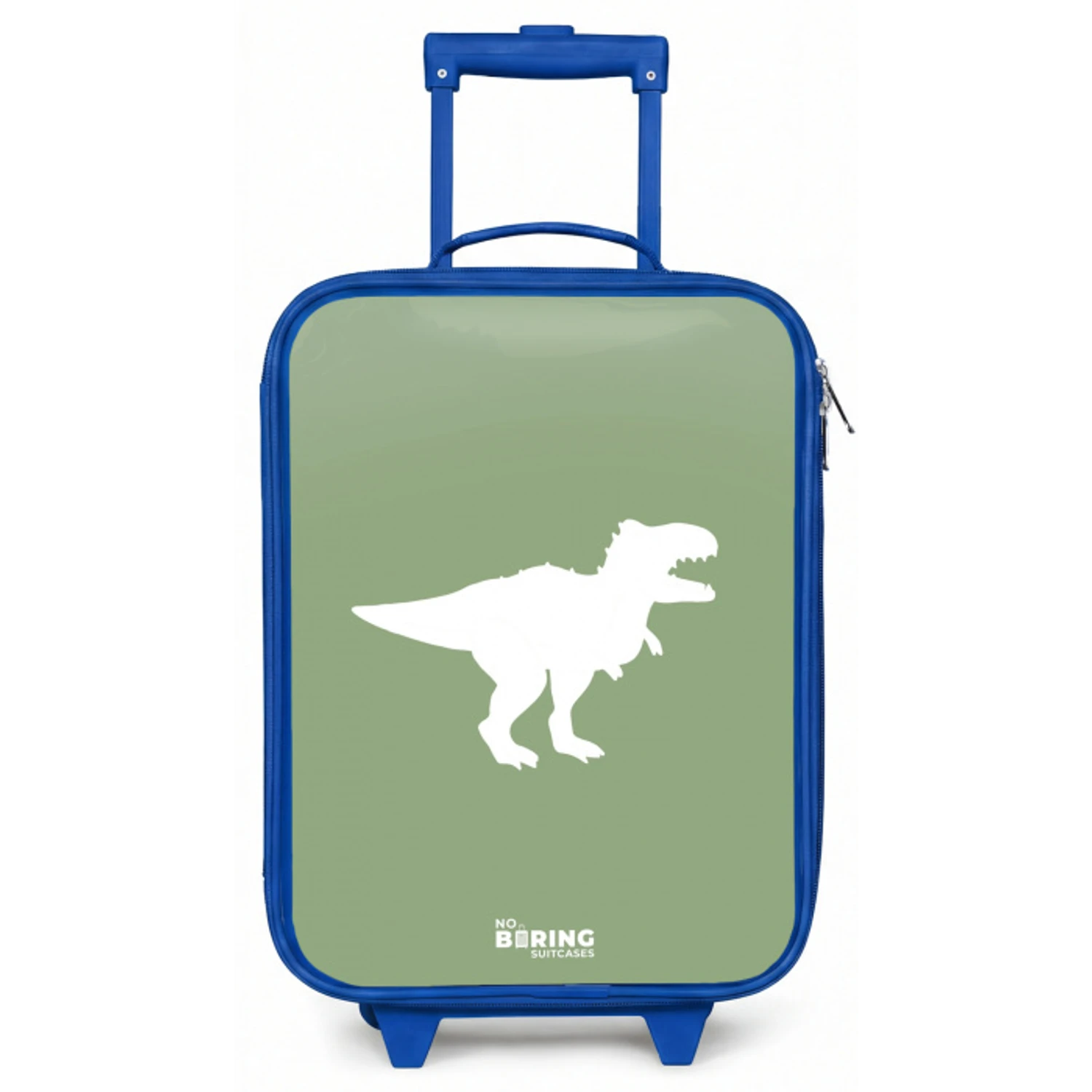 Kinder koffer - Blauw - Groen met T-rex dino | Bestel direct via ...